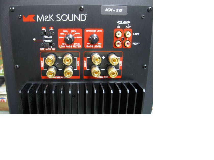 M&K KX-10 Powered Sub 150w, 8 inch, excell... For Sale | Audiogon
