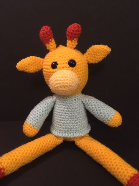 Easy Gilly the Giraffe Crochet Pattern