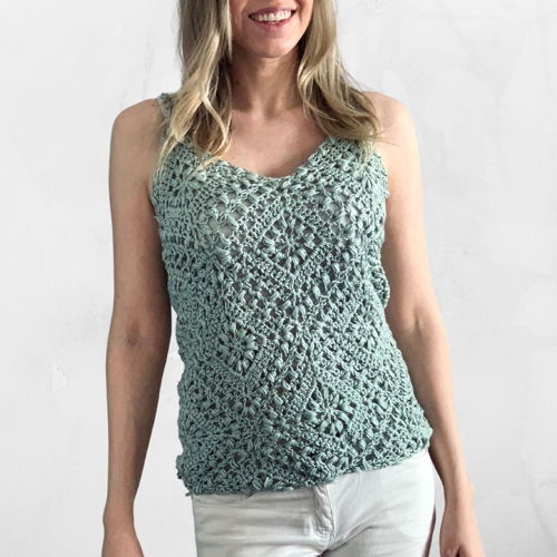 Tulip Square Tank Top