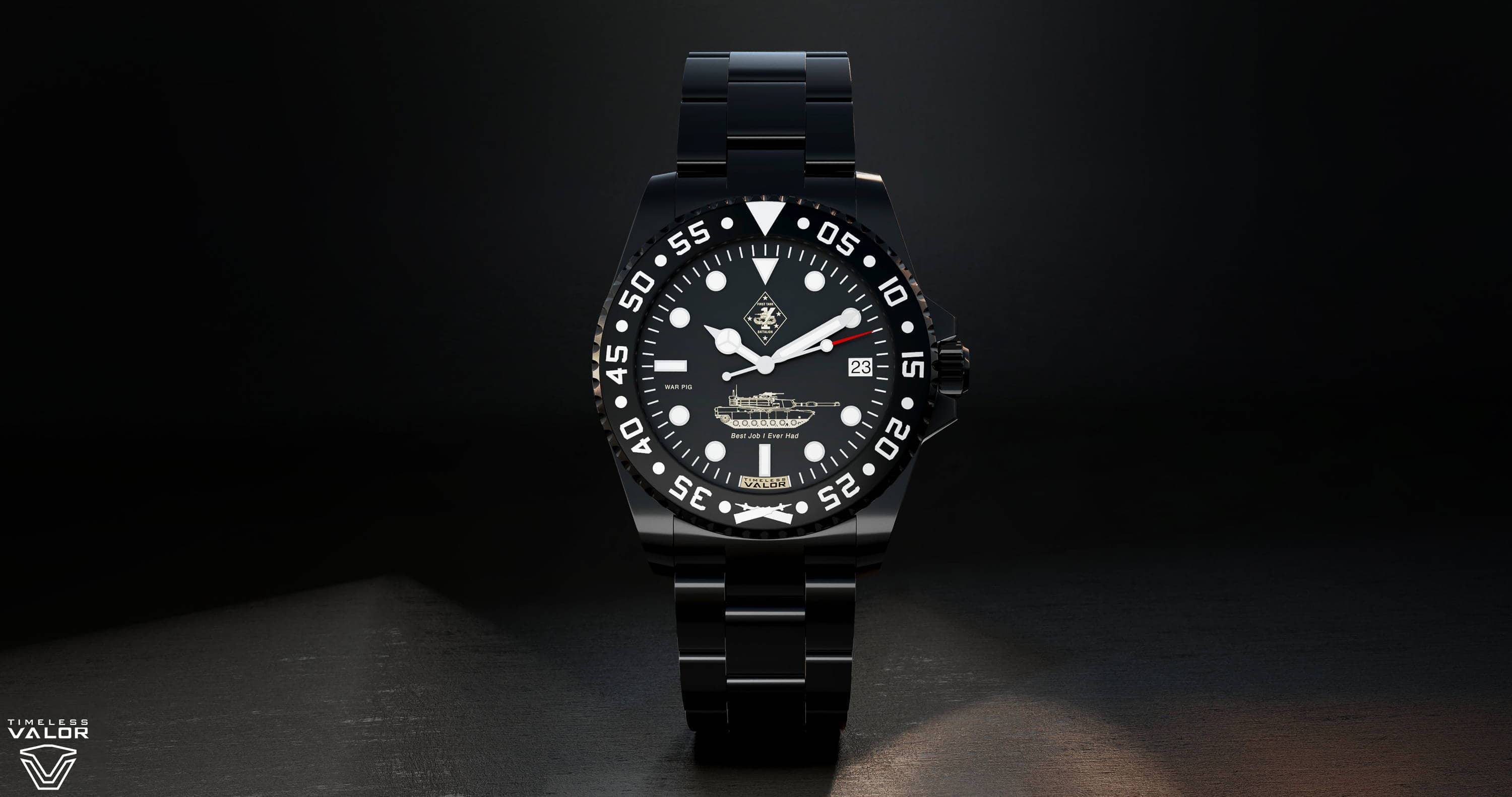 Handcrafted USMC Tank Battalion Legacy Watches | Timeless Valor