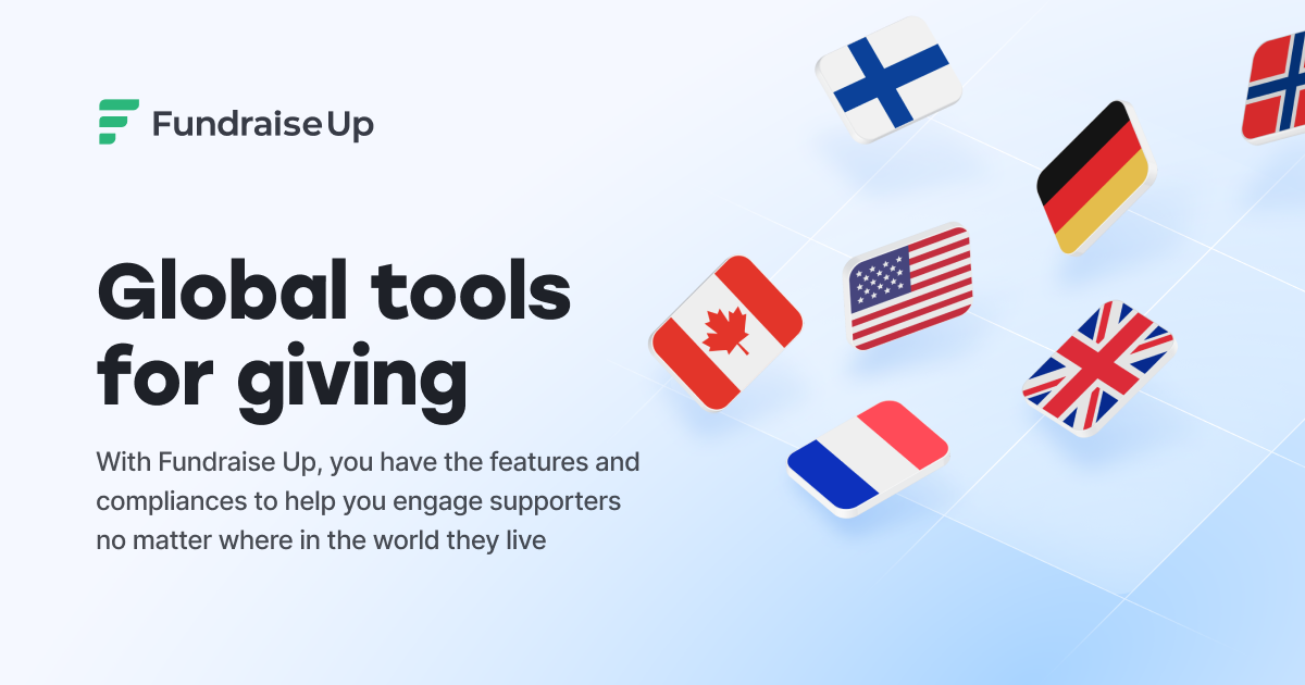 Global Fundraising for Country Specific Donation Platforms | Fundraise Up