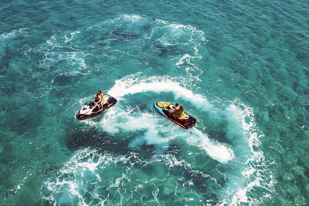 Jet-Ski in der Bucht von San Antonio - Jet Blast Ibiza - 17/07/2026