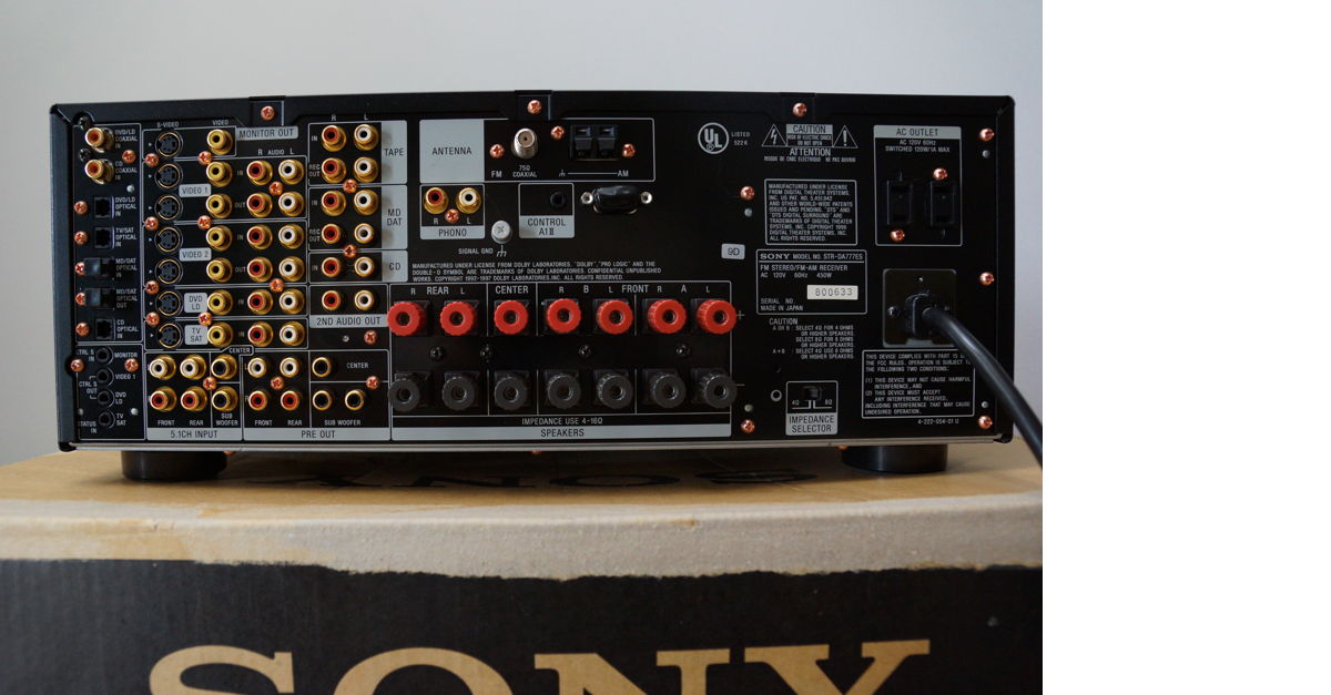 SONY STR-DA777ES RARE UESAGE - LIKE NEW HI... For Sale | Audiogon