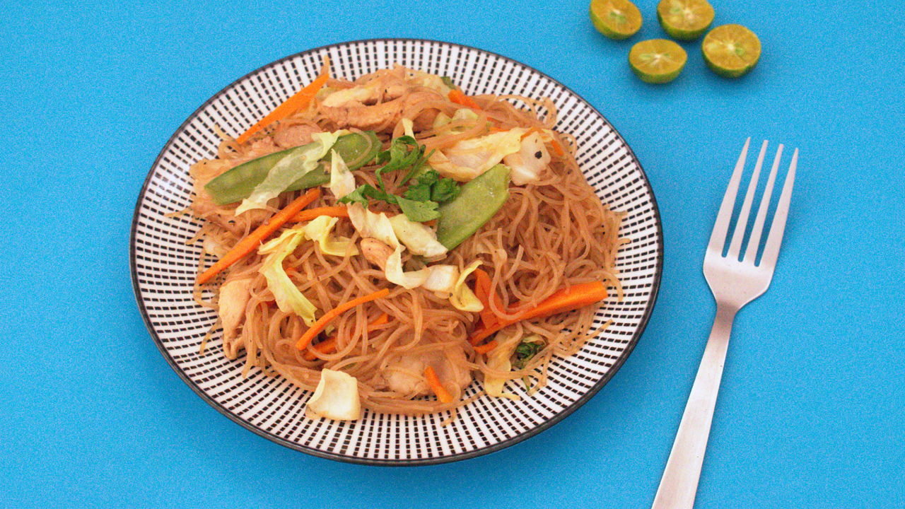 how to cook bihon noodles