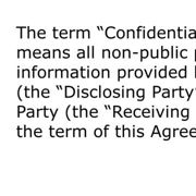 Introduction. Definition of Confidential Information — Шаг 6 — Stepik