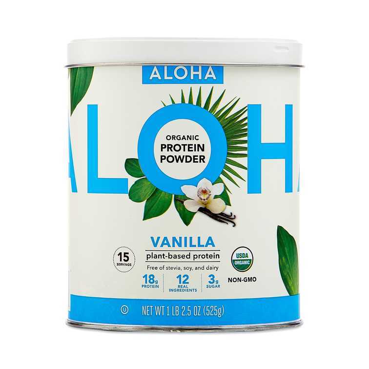 ALOHA Organic Protein Powder vs Dymatize ISO100 Hydrolyzed 100% Whey ...