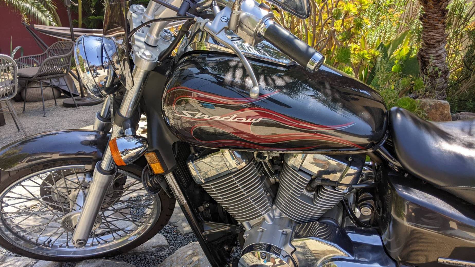 HONDA VT750C2 SHADOW SPIRIT 750 C2 W/ FLAMES for rent near Culver City , CA