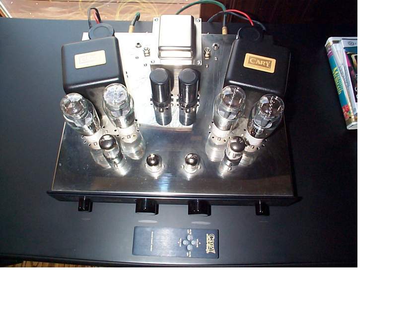 Cary CAD 2A3- SI Integrated Amplifier 15 Watt 2A3,class A,remote,sub ...