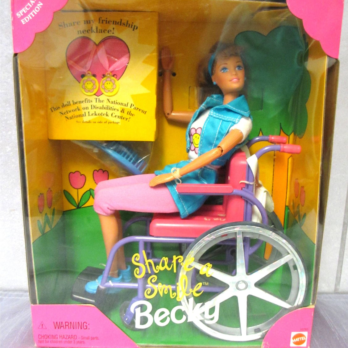1996 Mattel Share a Smile Barbie Becky Rollstuhl - CHF 250.00 | Buy on ...