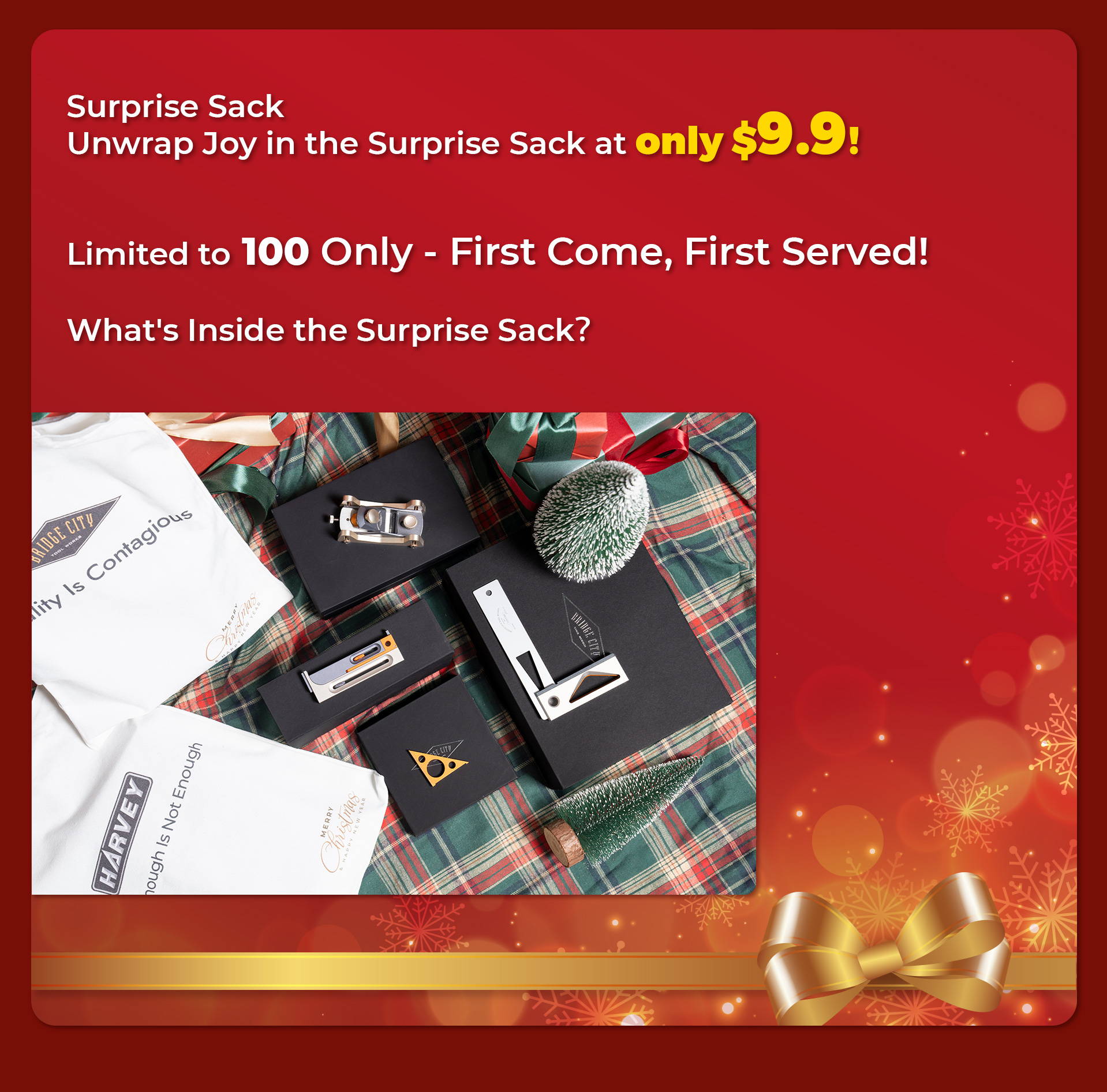 Surprise Sack Details – Bridge City Tool Works