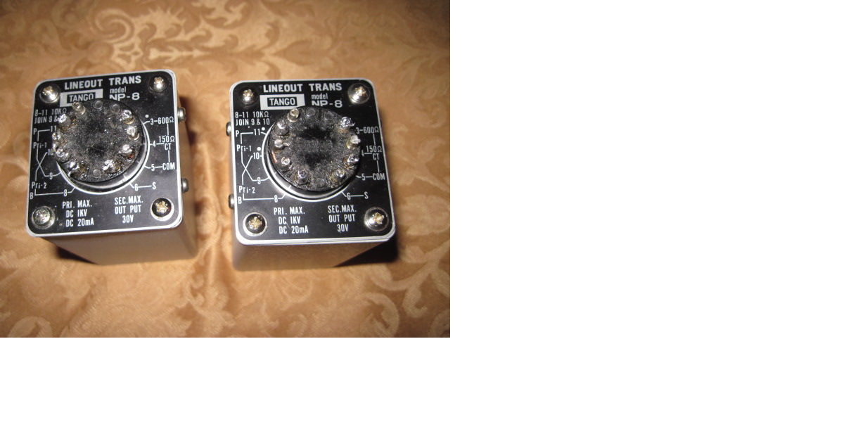 Tango NP - 8 Hirata Line Out Transformer For Sale | Audiogon
