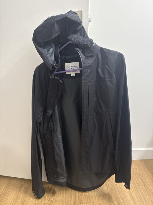 Commuter Jacket | Black Signature-fit Nylon - $70.00 | The CUTS Marketplace