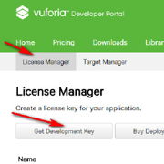 Работа с Vuforia — Шаг 1 — Stepik