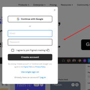 Регистрация в Figma — Шаг 1 — Stepik