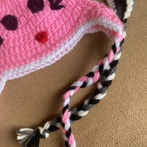 Easy Hello Kitty Ear flap hat