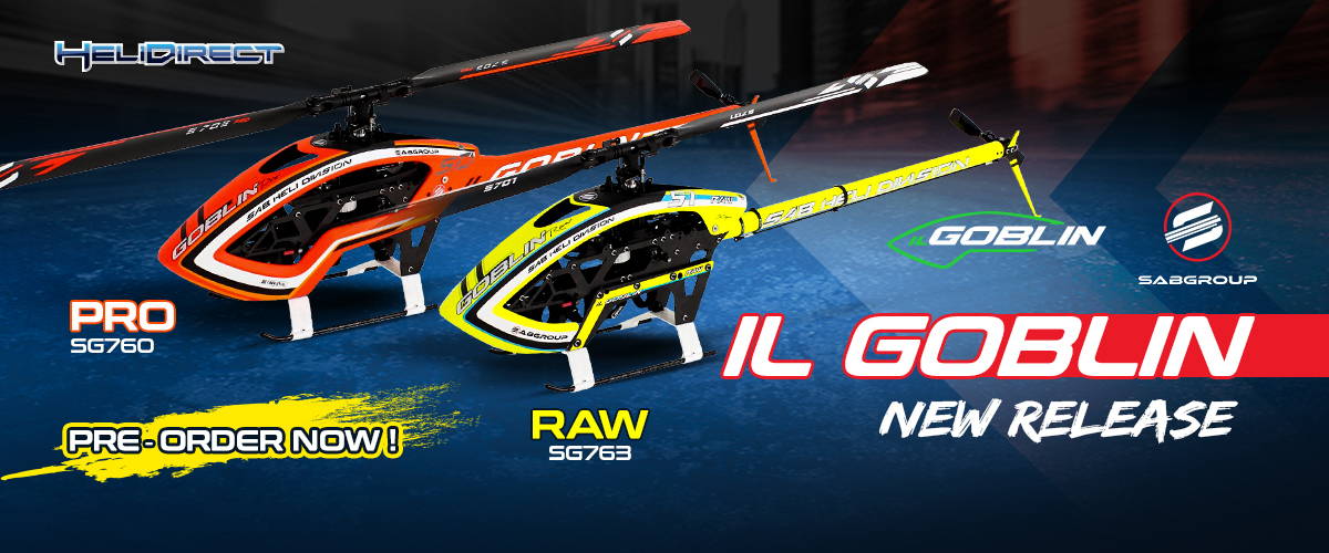 SAB IL Goblin PRO and RAW | HeliDirect
