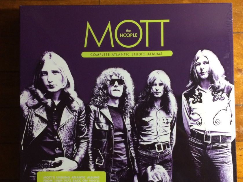 Mott the Hoople - Complete Atlantic Studio Albums 1969-1972 4LP Box Set ...