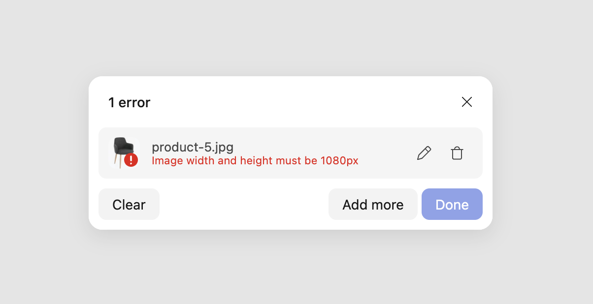 File uploader validation guide | Uploadcare