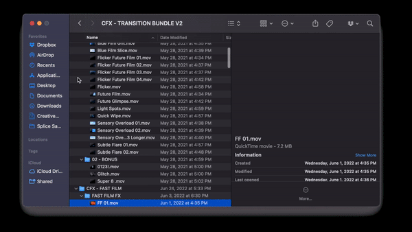 Transition Bundle – CREATOR FX