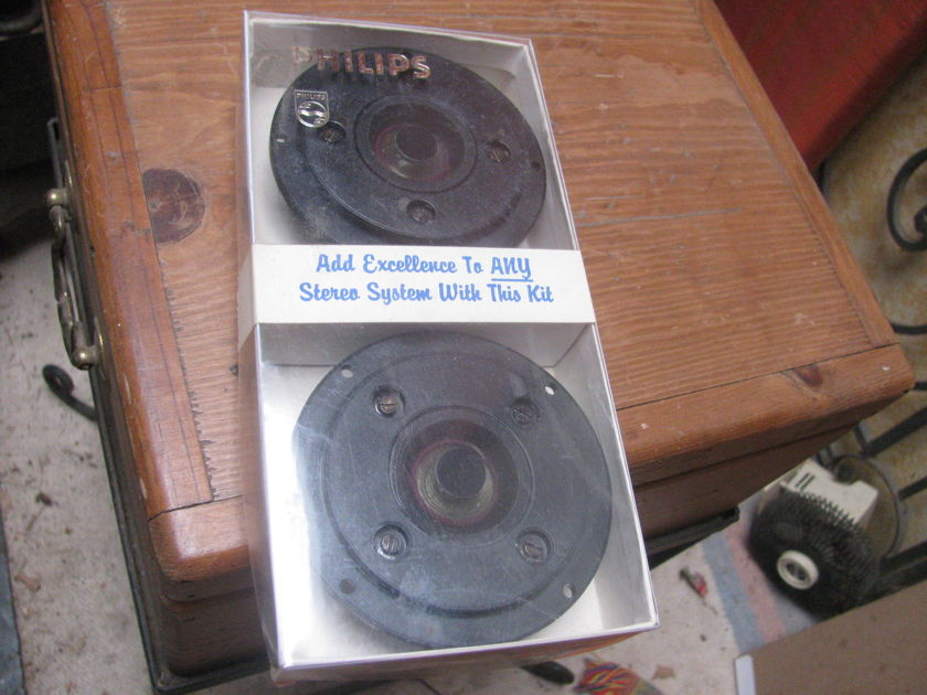 Philips dome tweeters NOS AD 0160T8 | Speakers | Audiogon