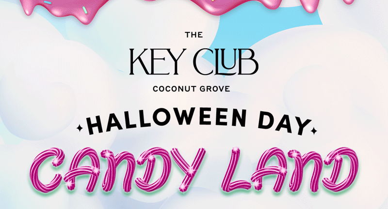 Candy Land on Halloween Day at Key Club | Oct 30 | Coconut Grove BID
