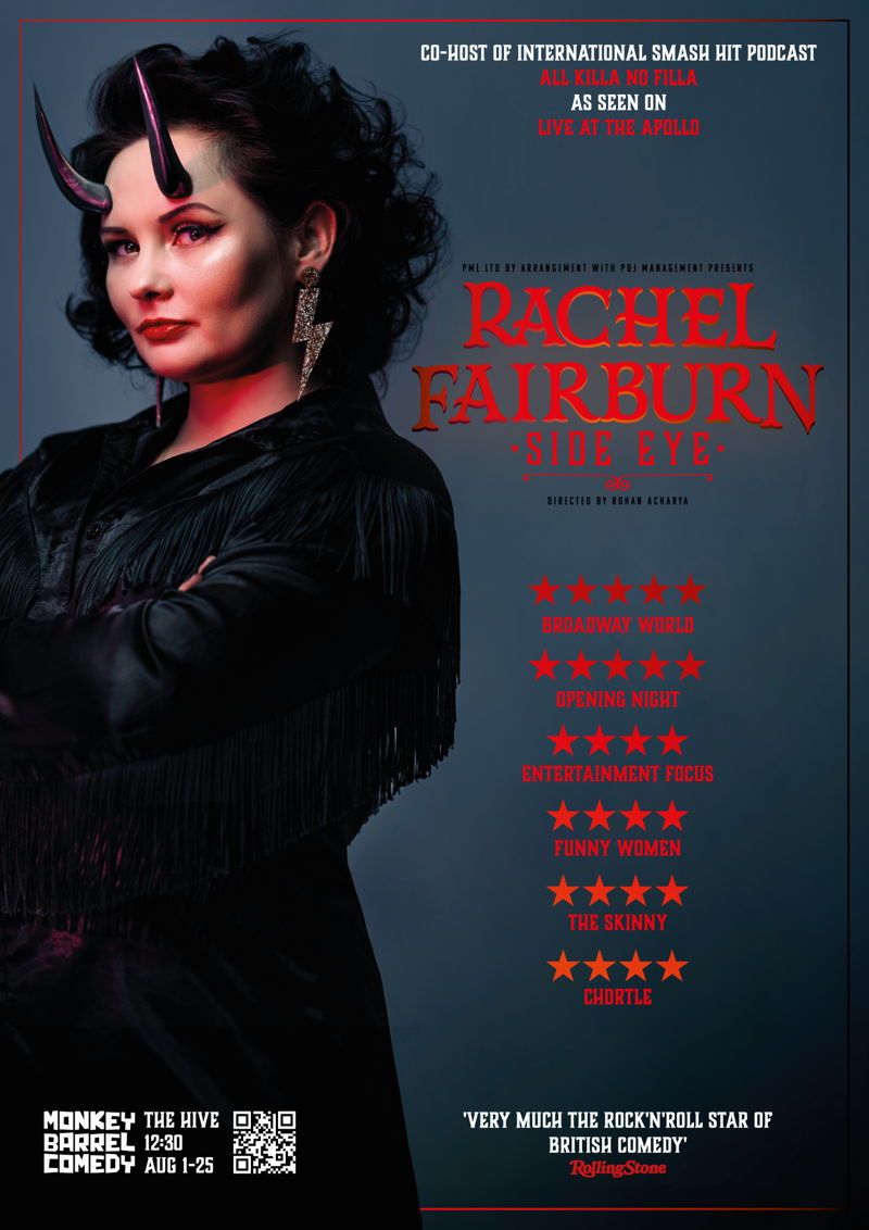 Rachel Fairburn: Side Eye - Comedy Poster Awards 2024