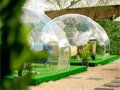 GeoDomeX Clear DIY Self Build Outdoor Geodesic Dome Room Garden Igloo ...
