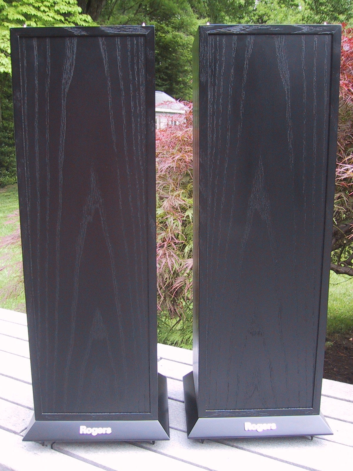 ROGERS AB 1 Sub Stands for LS3/5a Black For Sale | Audiogon