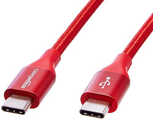 AmazonBasics Double Braided Nylon USB 2.0 Type-C to Type-C Cable vs ...