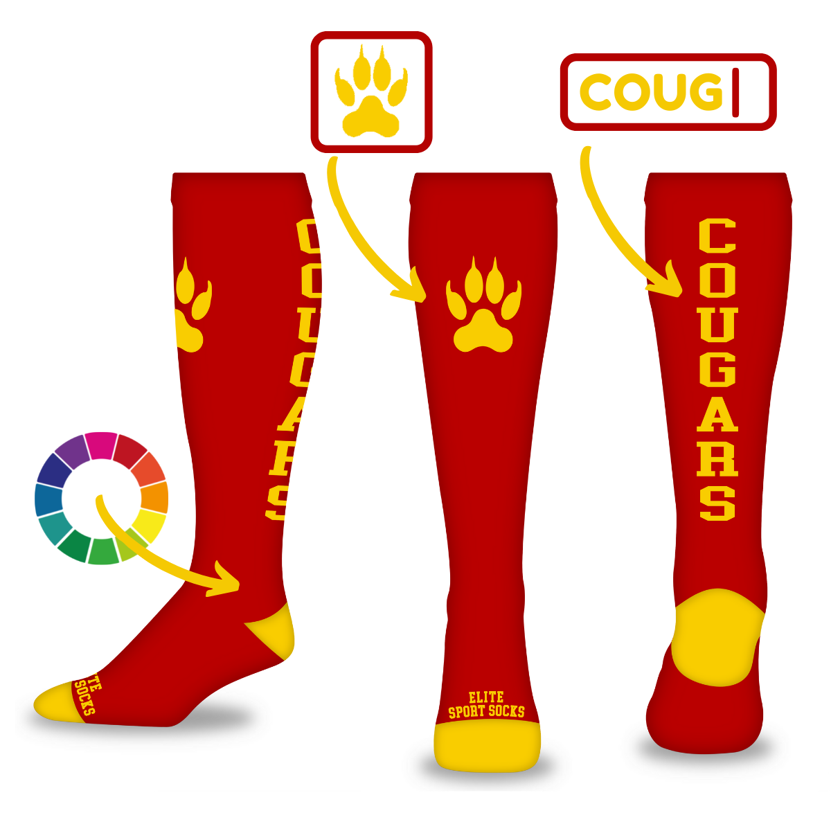 Custom Football Socks | Elite Sport Socks