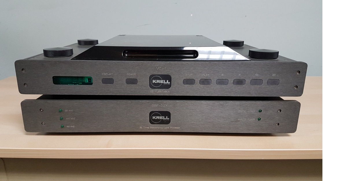 KRELL MD-1 CD TURNTABLE WITH SBP-32X DIGIT... For Sale | Audiogon