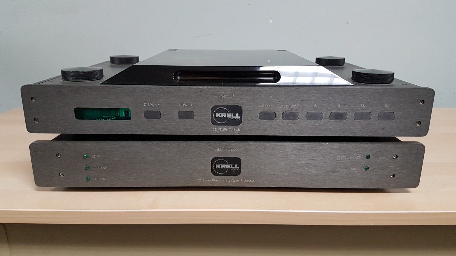 KRELL MD-1 CD TURNTABLE WITH SBP-32X DIGIT... For Sale | Audiogon