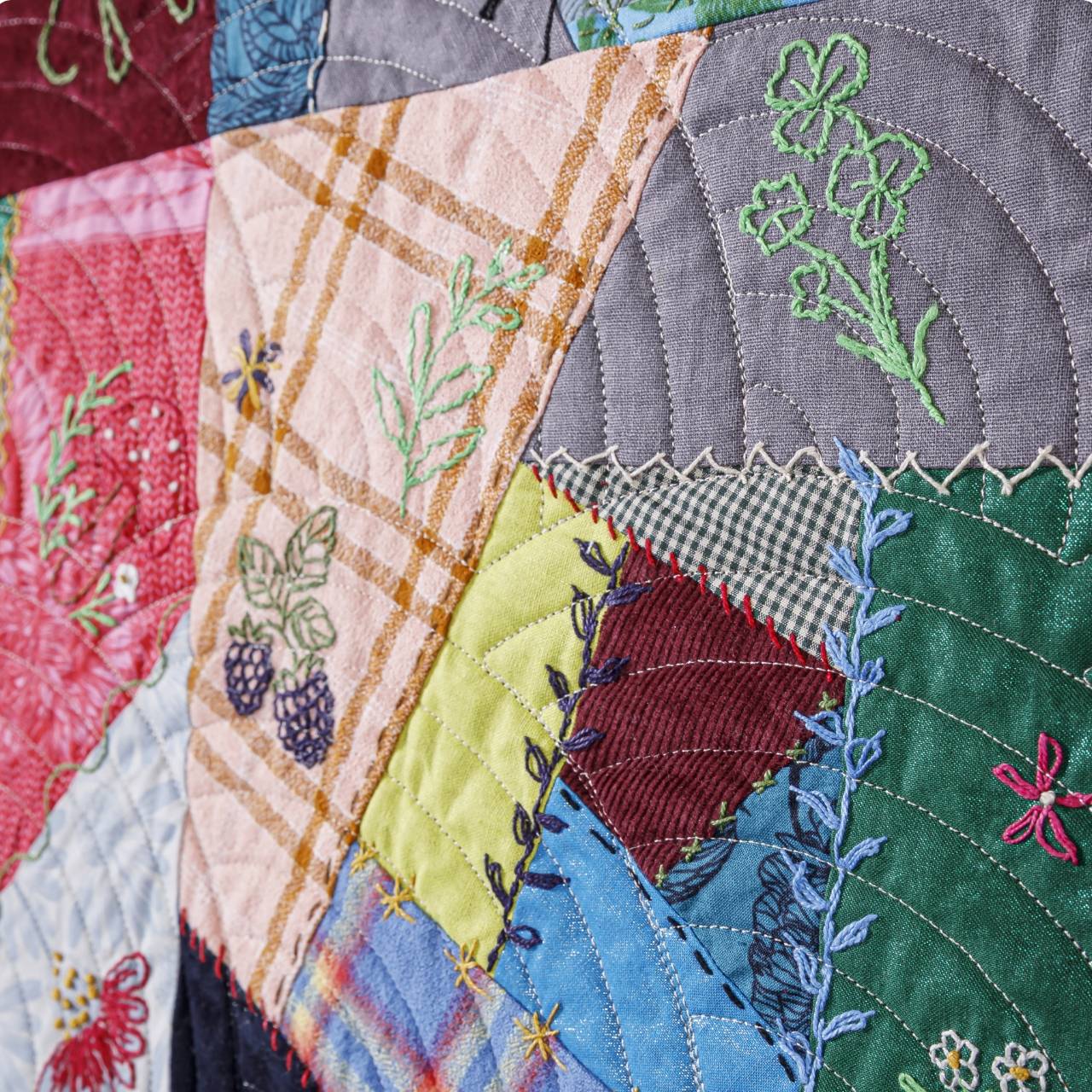 Crazy Quilting: Patterns, Embroidery Stitches & How-To Tips