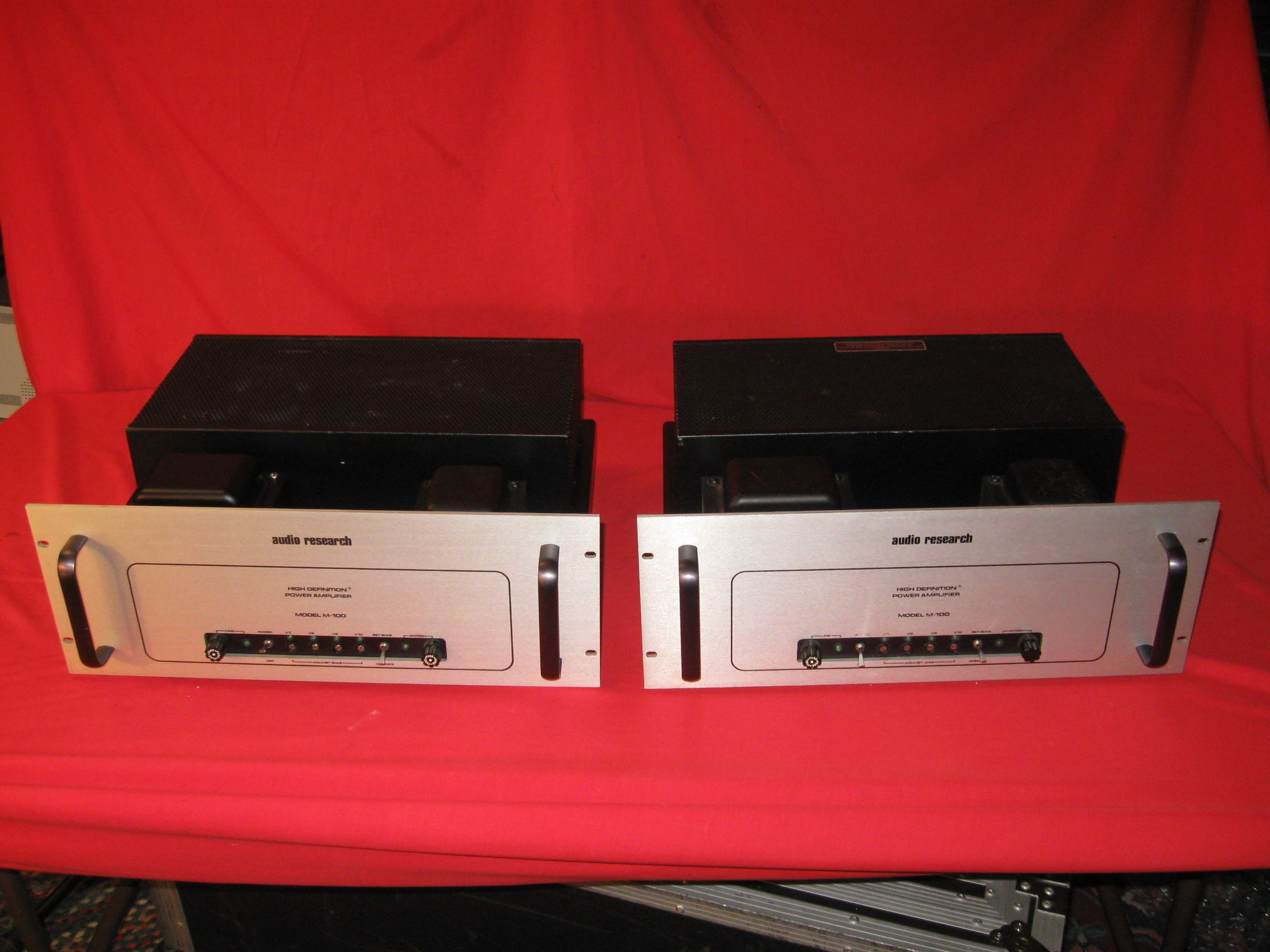 Audio Research M100 Mono tube amp pair For Sale | Audiogon