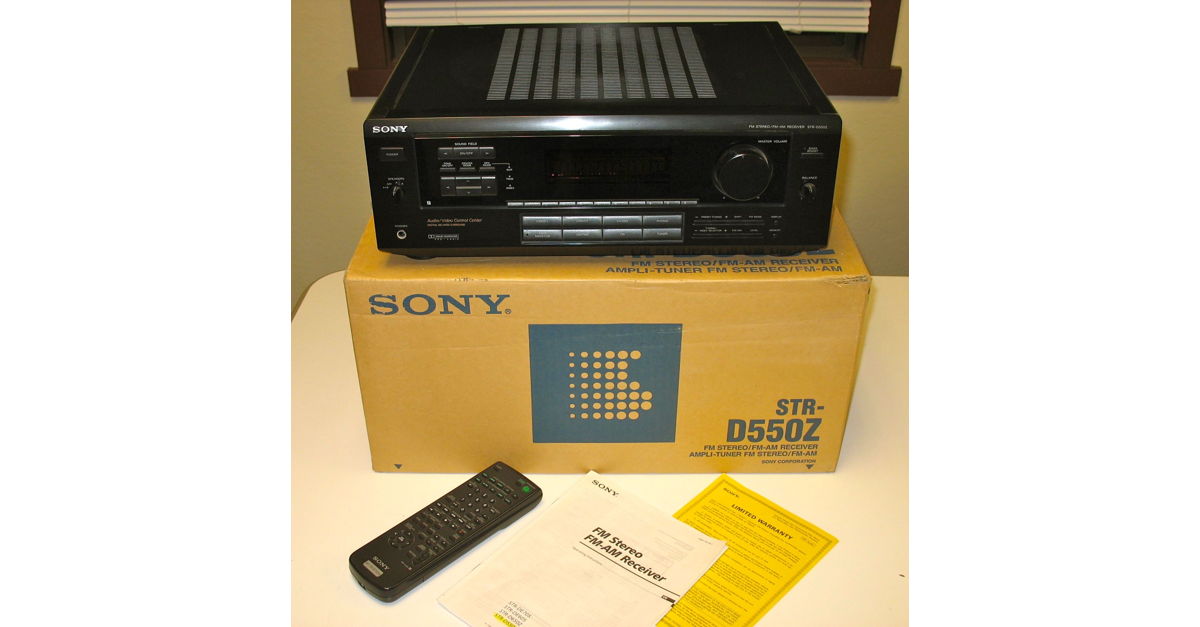 Sony STR-D550Z AV Stereo Surround Receiver For Sale | Audiogon
