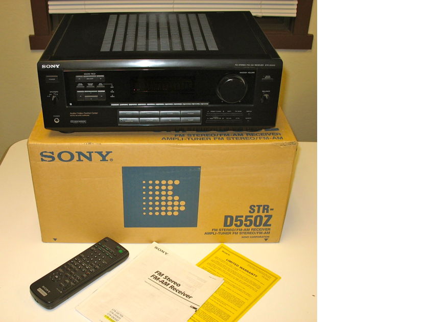 Sony STR-D550Z AV Stereo Surround Receiver For Sale | Audiogon
