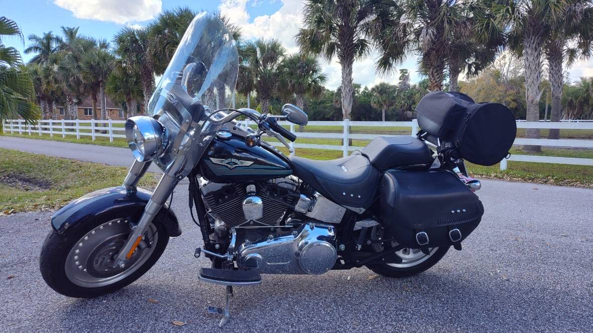 HARLEY-DAVIDSON FLSTF FAT BOY (BLACK) for rent near Melbourne, FL
