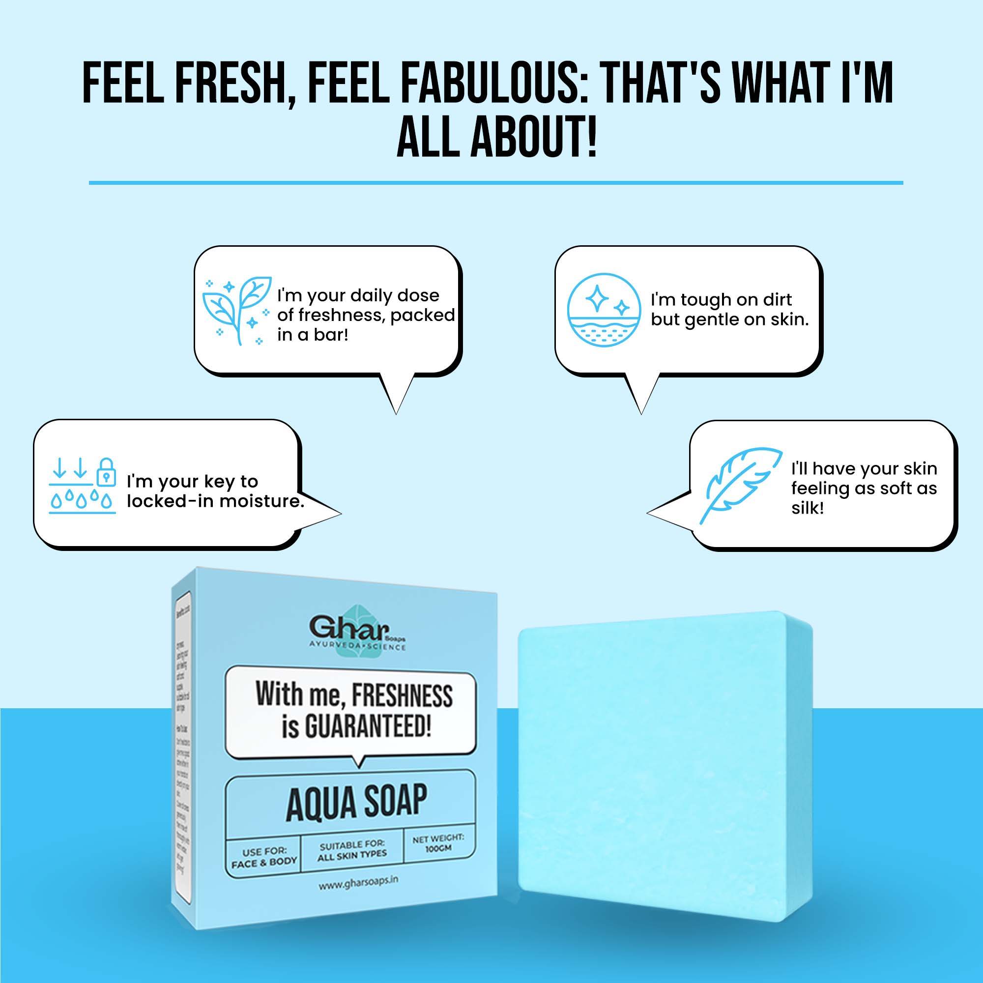 Aqua Soap – GHAR SOAPS