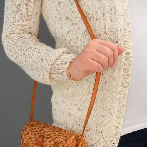 Easy Salt and Pepper Cardigan