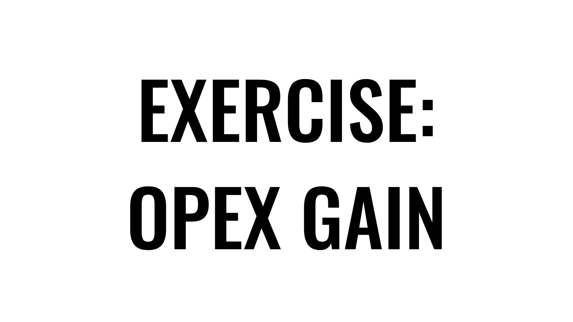 LearnRx - OPEX Fitness