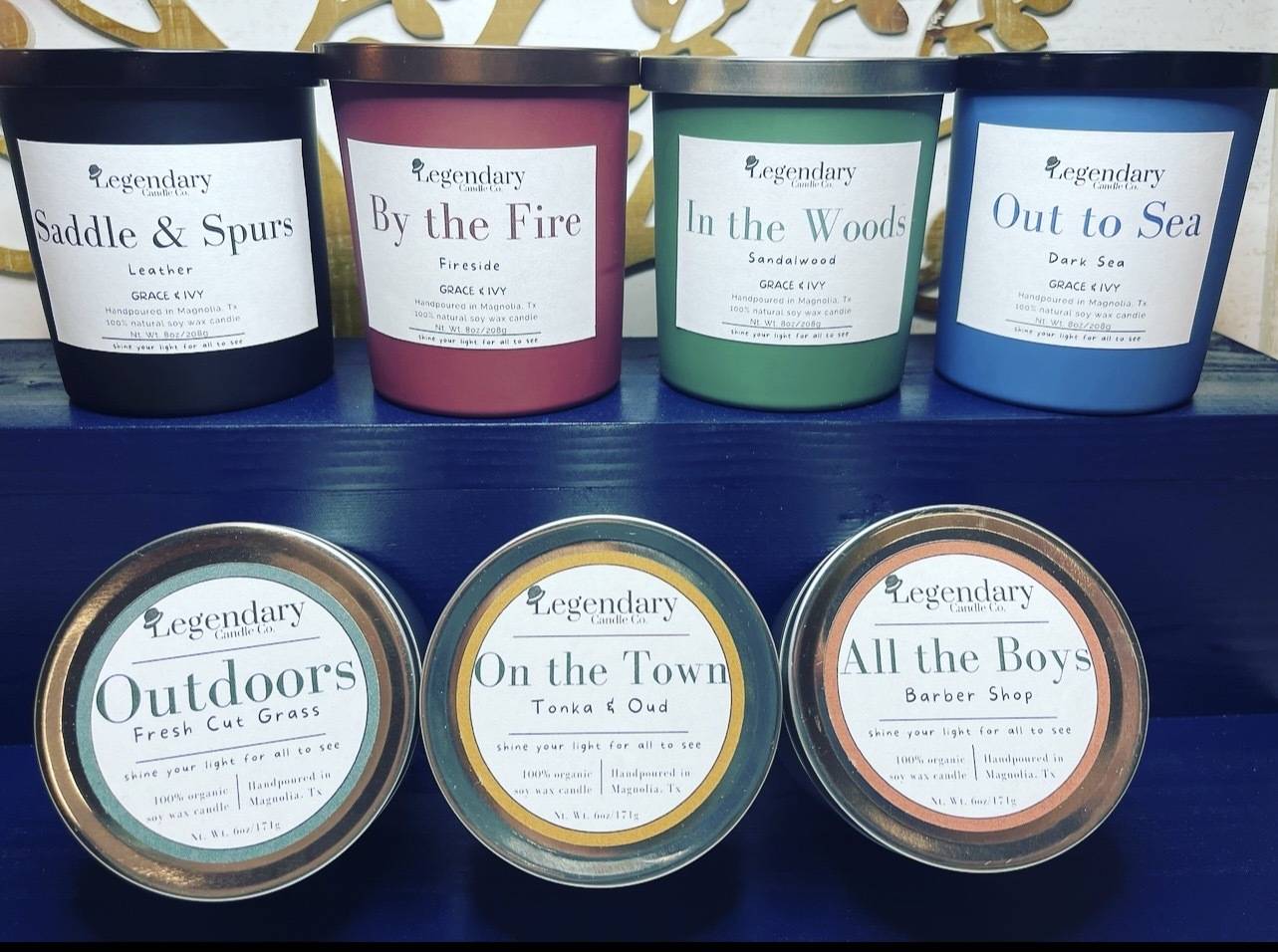 WHOLESALE – Grace and Ivy Candle Co