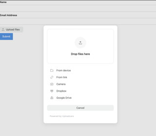 How to upload files in Webflow using Uploadcare | Uploadcare