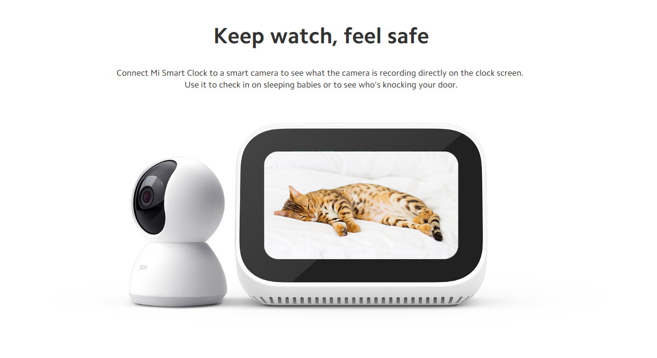 Xiaomi Mi Smart Clock with voice control