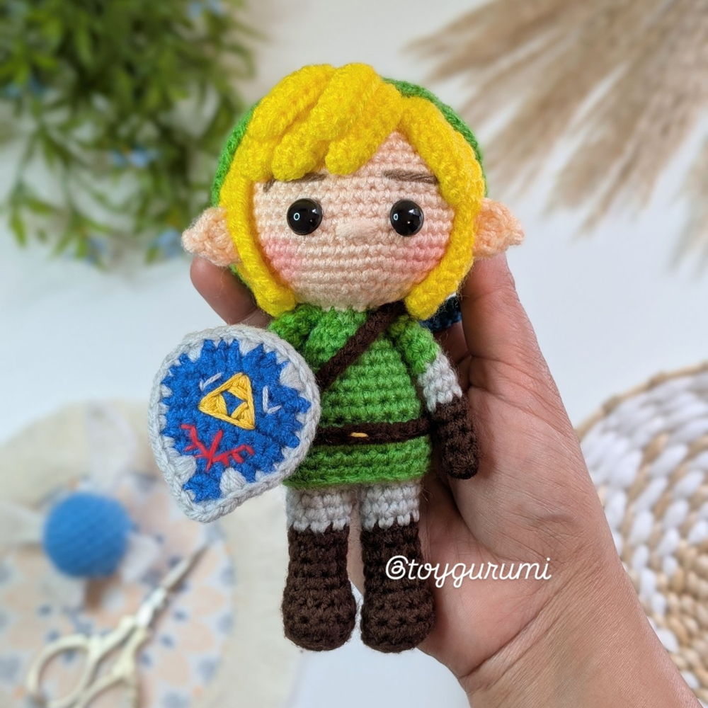 Link Legend of Zelda Amigurumi
