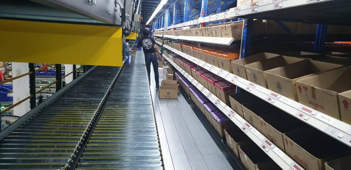 Warehouse Sorter ระบบลำเลียง และคัดแยกสินค้าภายในคลัง
