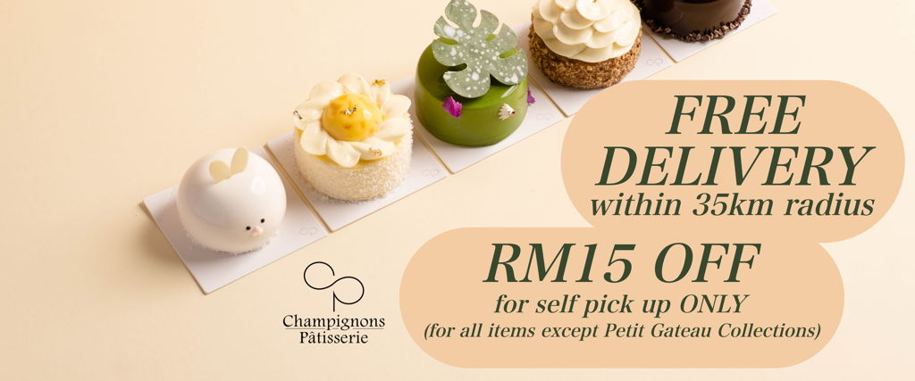 Champignons Pâtisserie Landing Page - Order online for delivery & pickup!