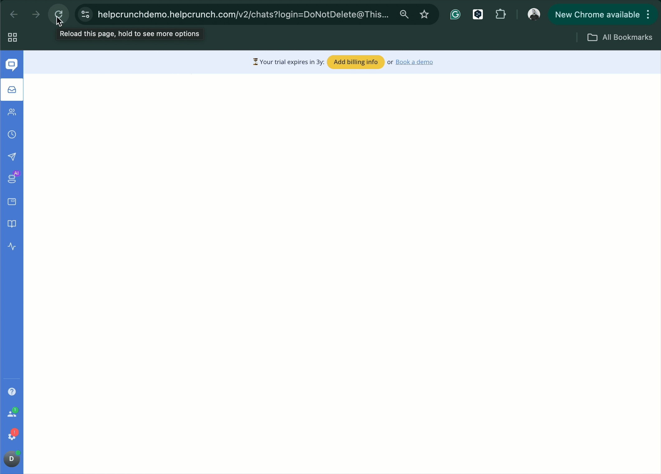 Slow Loading Issues in HelpCrunch Slow Loading Issues in HelpCrunch