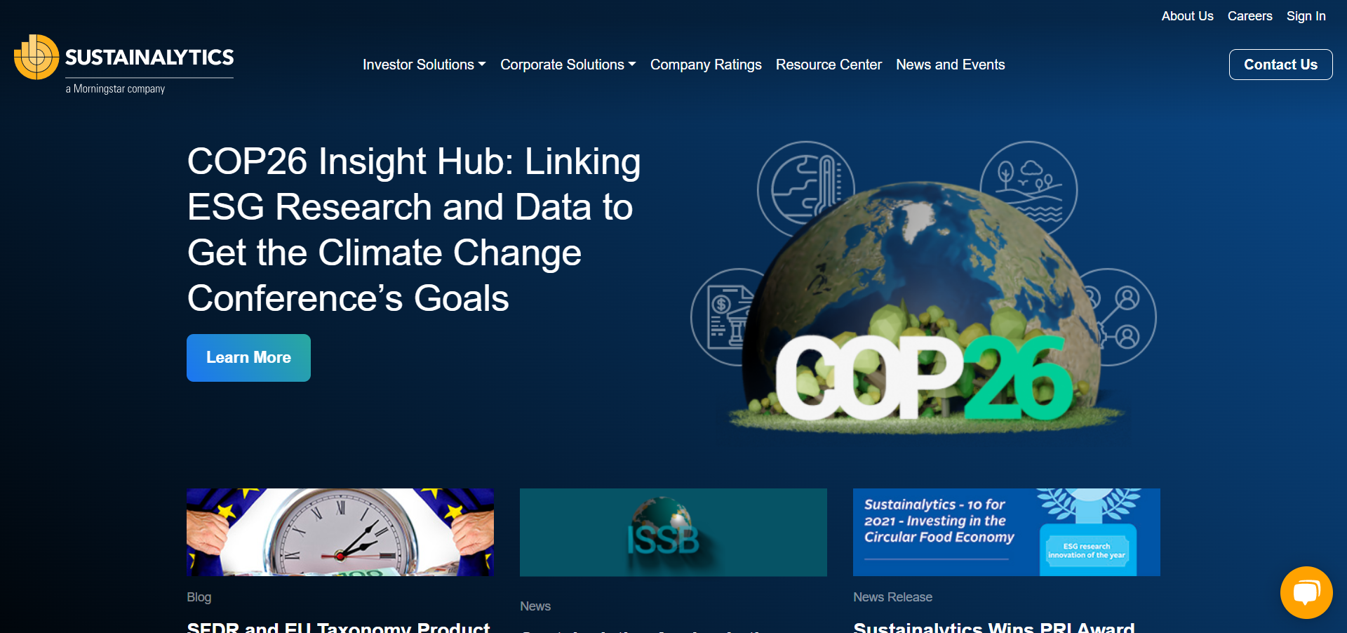 Sustainalytics Jobs Arc