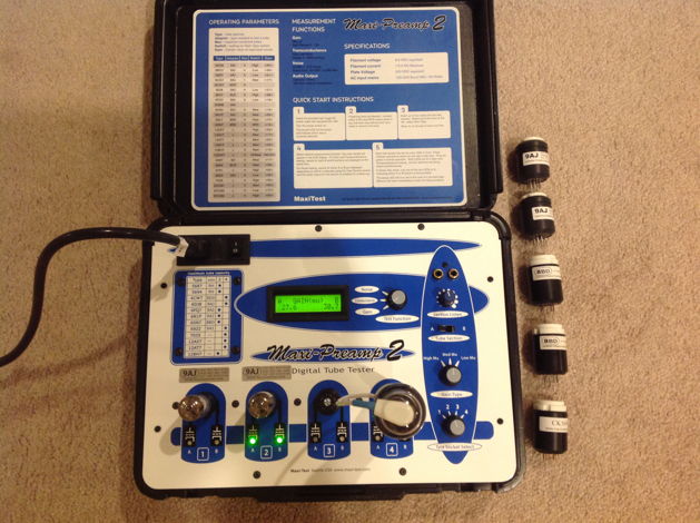 MaxiTest MaxiPreamp II Digital Tube Tester... For Sale | Audiogon