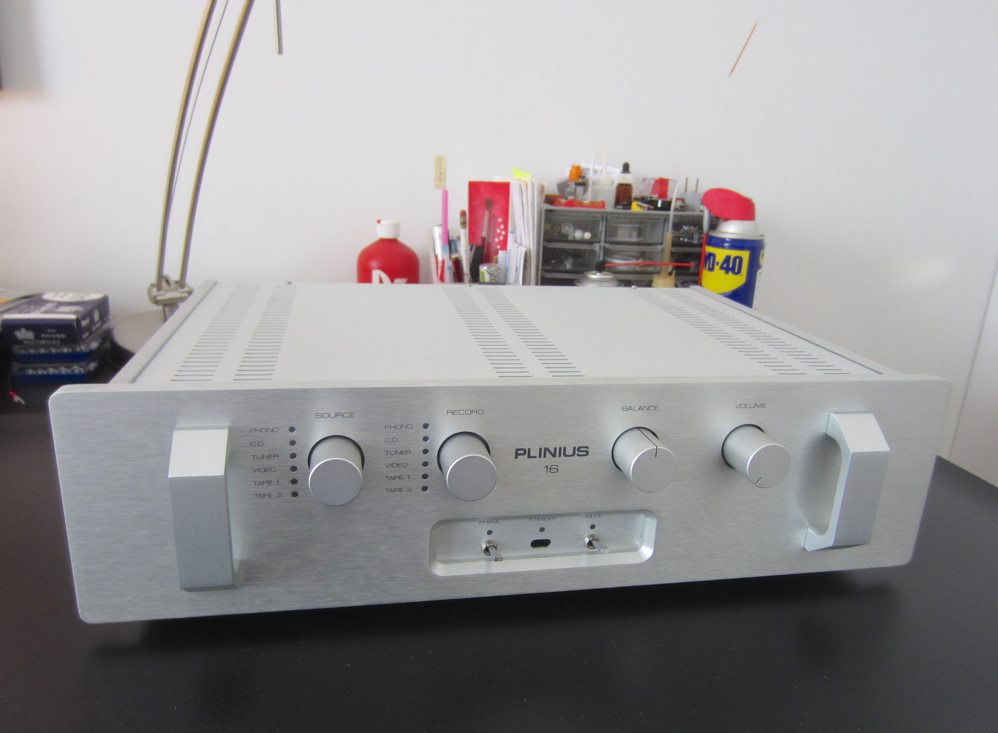 Plinius M16P stereo preamplifier with MM/M... For Sale | Audiogon